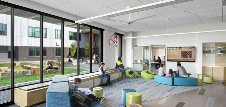 Innovative classroom furnishings encourage creativity and collaboration ...