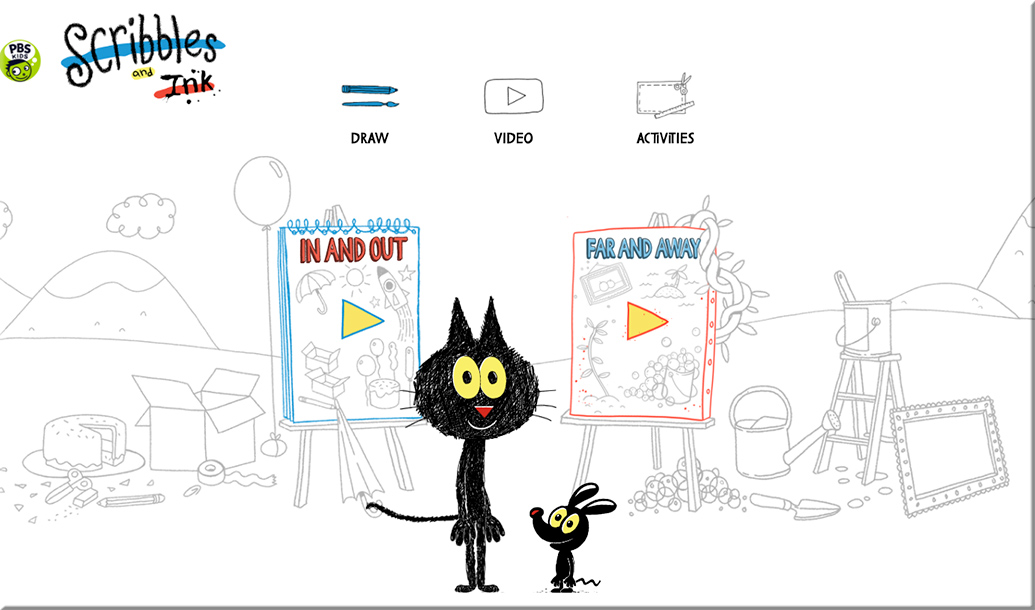 Check out the “Scribbles and Ink” site from PBS!