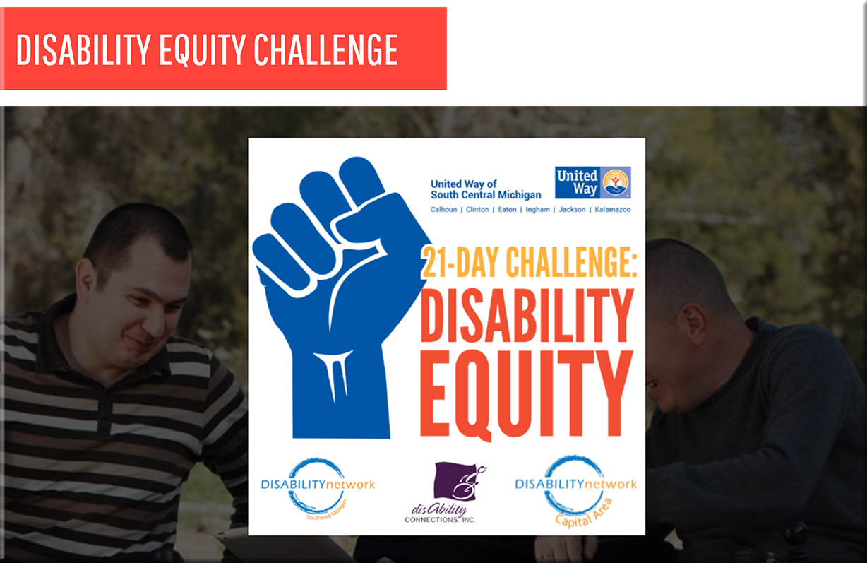 Resources from the 21-day challenge for disability equity [United Way]